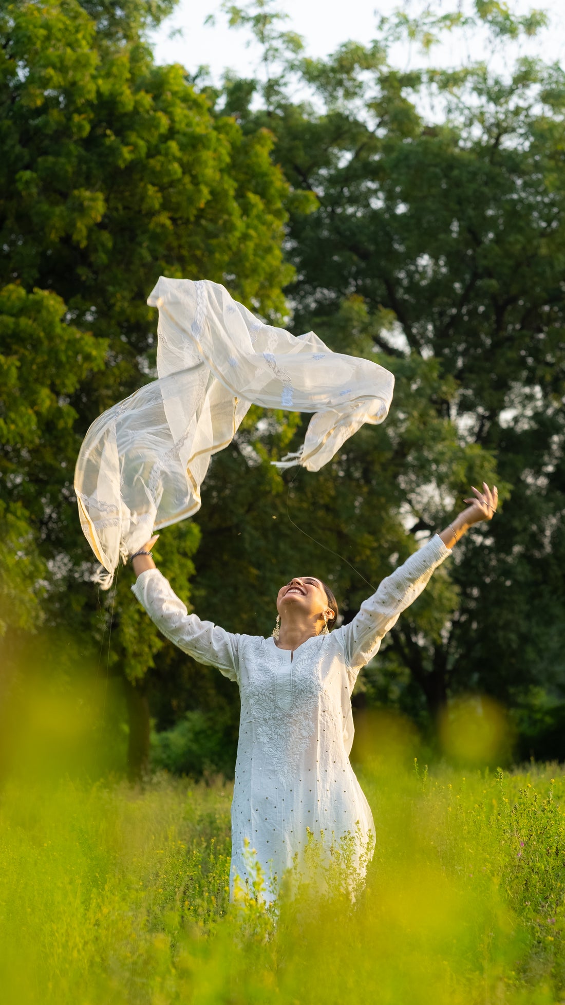 Elegant Chikankari Kurtis & Kurtas Online | Authentic Chikankari – Karikala